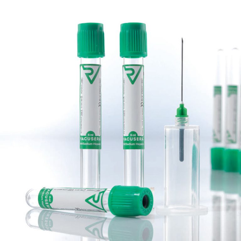 Provette Sottovuoto con Eparina, Sodio e Litio Eparina e Gel Separatore ...